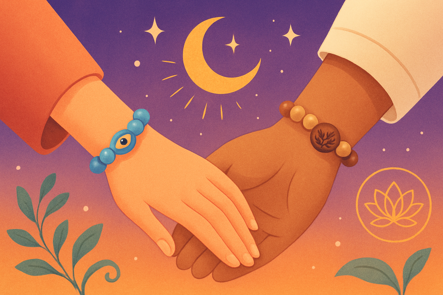 Matching Couples Bracelets With Spiritual Meaning – LUNAR VINES